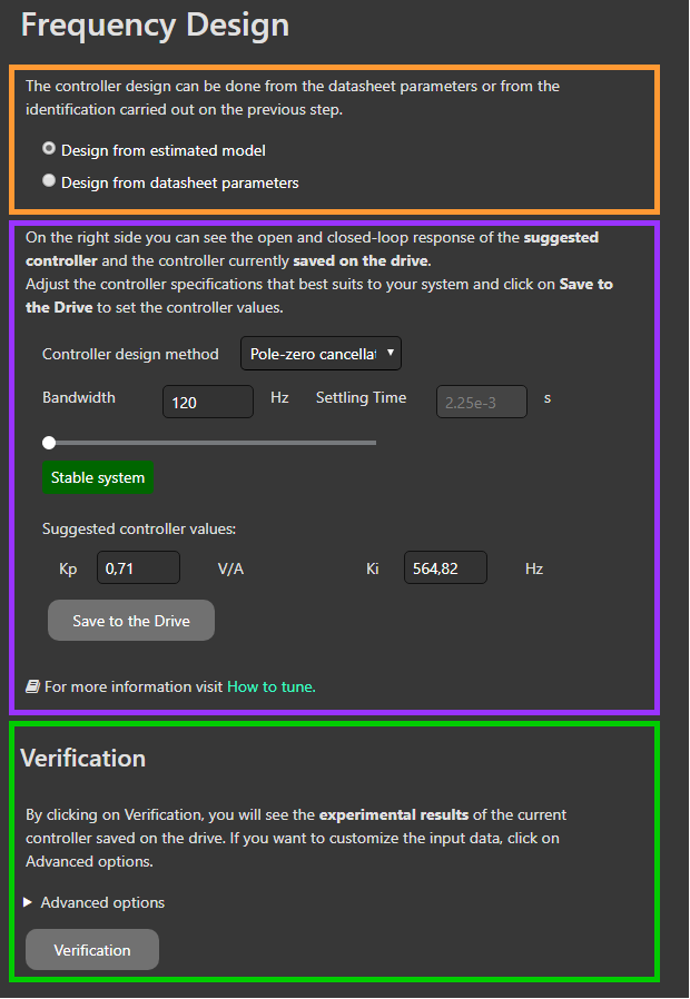 Electrical Tuning: Frequency Design