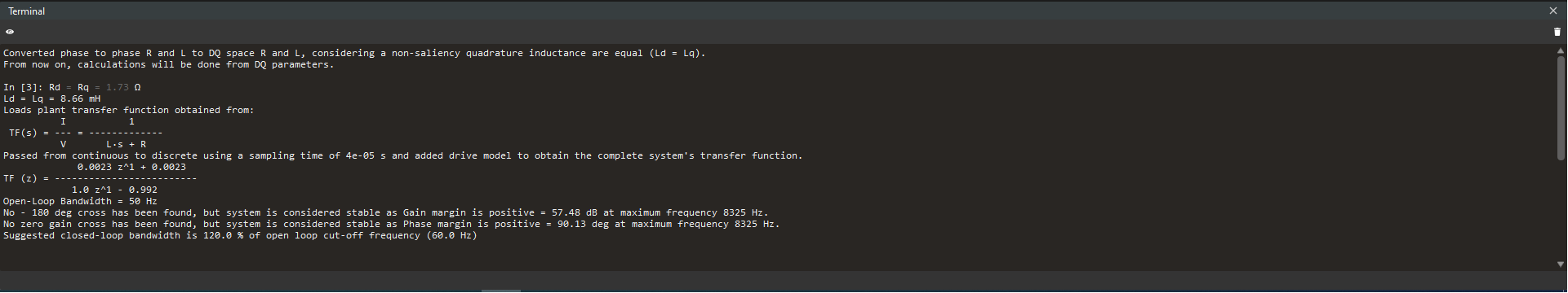 Electrical Tuning: Identification