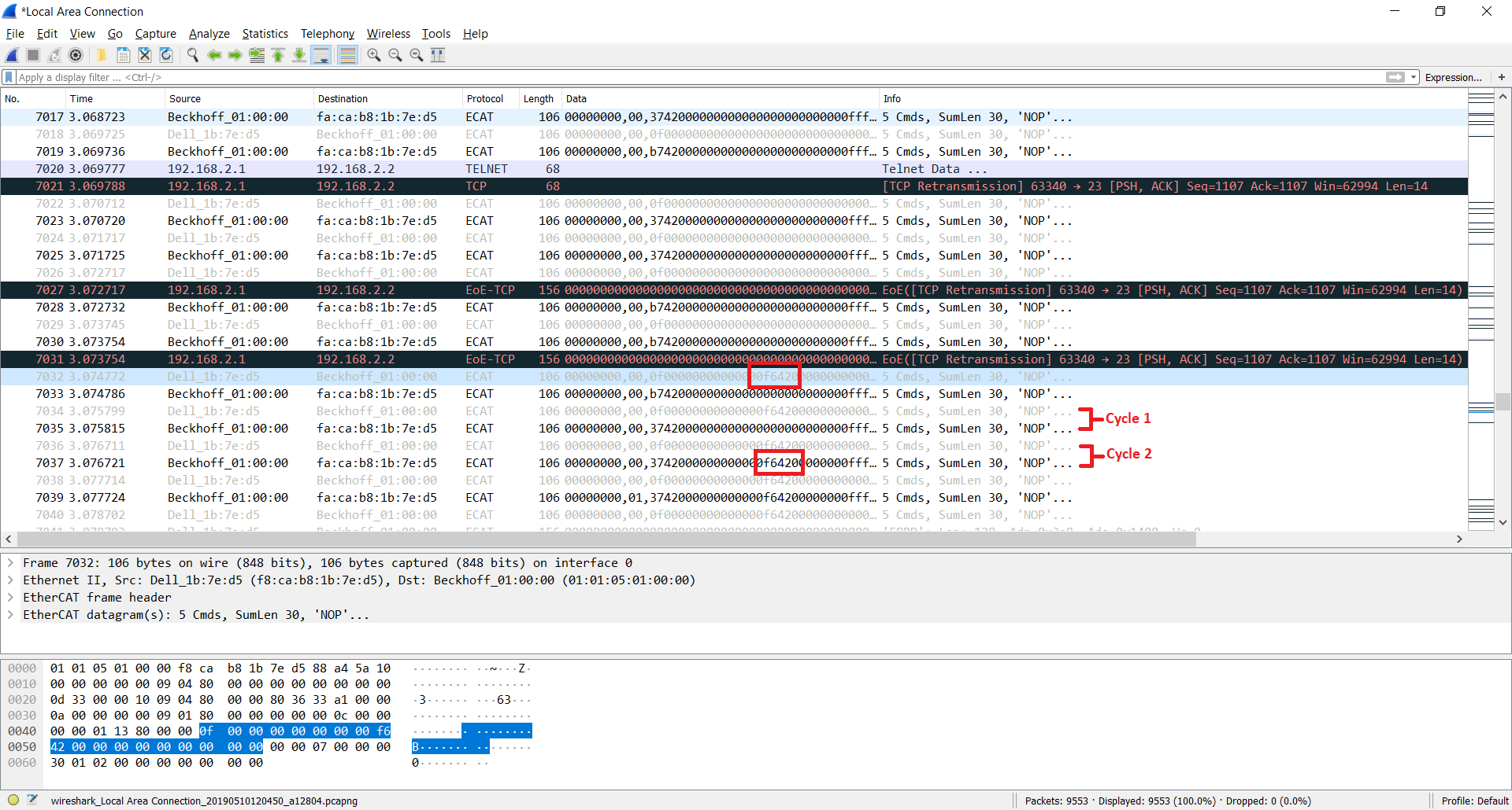Latency in EtherCAT Servo Drives