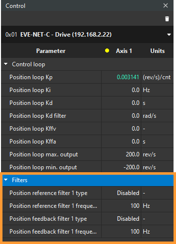 Position Frequency Design