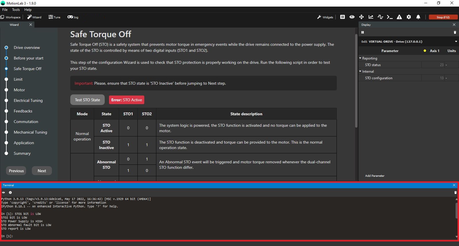 Safe Torque Off - Hardware